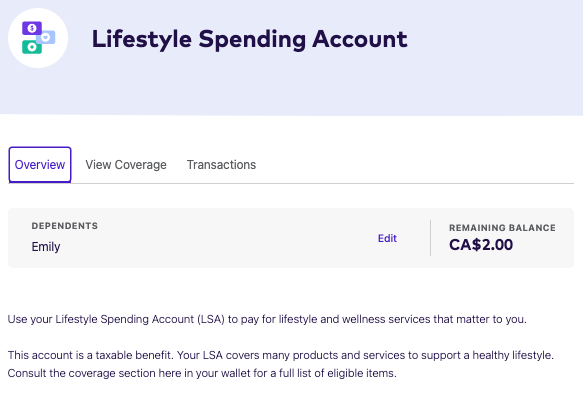 What is a Lifestyle Spending Account (LSA)?